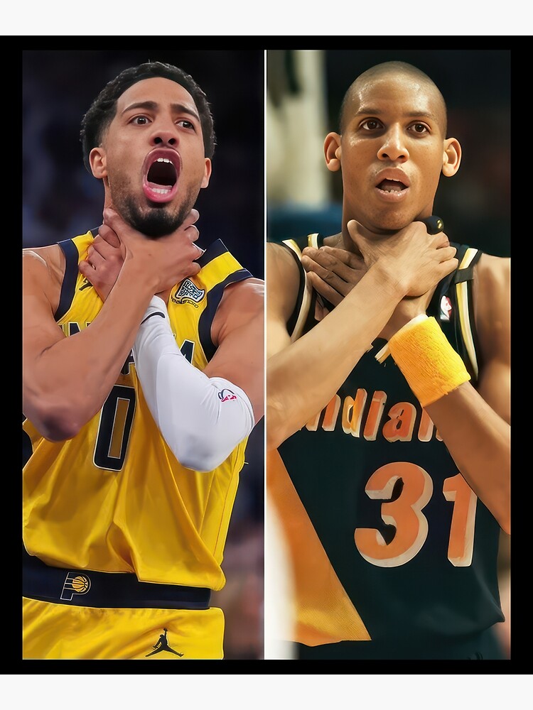 "Tyrese Haliburton Reggie Miller Pacers Overrate That Choke Meme Fan ...