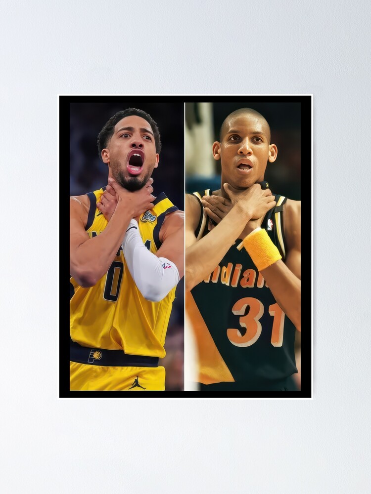"Tyrese Haliburton Reggie Miller Pacers Overrate That Choke Meme Fan ...