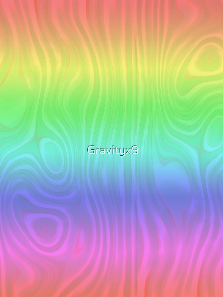 "Groovy Pastel Rainbow" Drawstring Bag for Sale by Gravityx9 | Redbubble