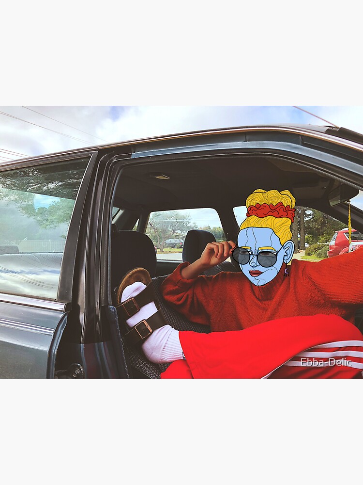 "Alien BirkNSocks" Sticker for Sale by Ebba-Delic | Redbubble