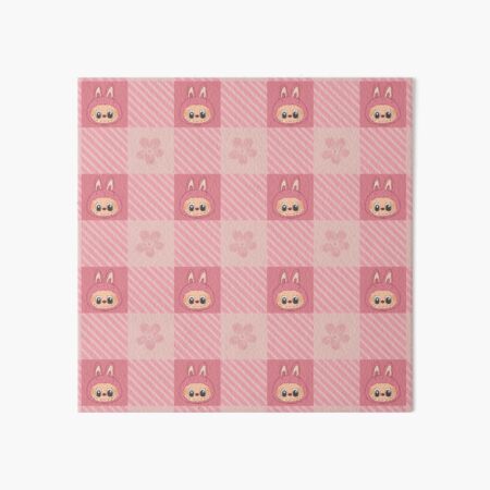"Lychee Labubu plaid" Art Board Print for Sale by bobaleona | Redbubble