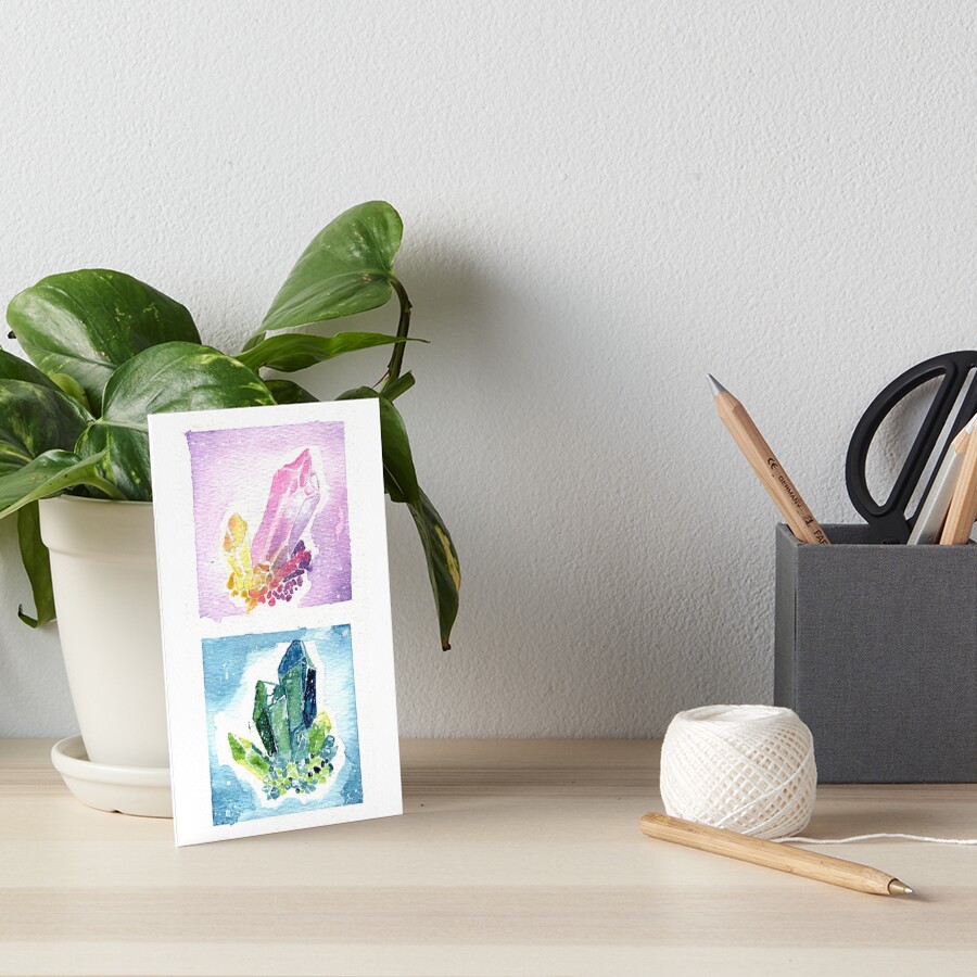 "Crystal colors" Art Board Print by SmokeAndSomno | Redbubble