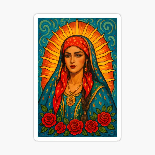 "Saint Sarah la Kali" Sticker for Sale by SoniaSarkali | Redbubble
