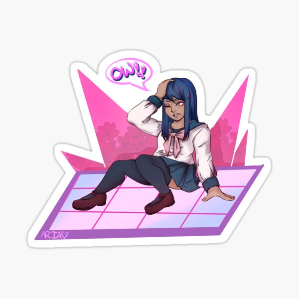 "Sayaka Maizono" Sticker for Sale by Argonaut-Aria | Redbubble