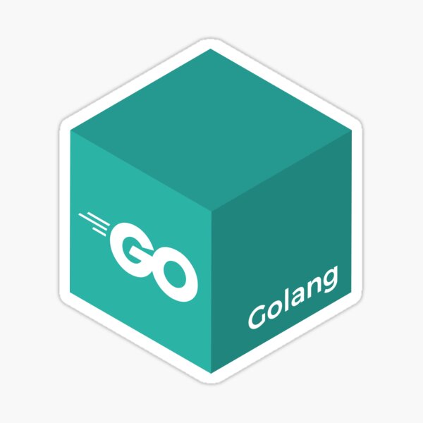 "Programming Skill Cube - Golang" Sticker for Sale by Lukiane | Redbubble