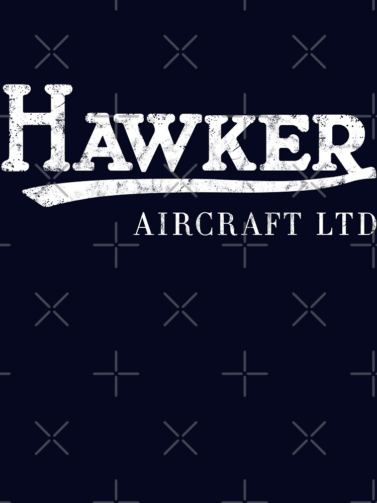 "Hawker Aircraft Vintage Logo" Essential T-Shirt for Sale by 909Apparel ...