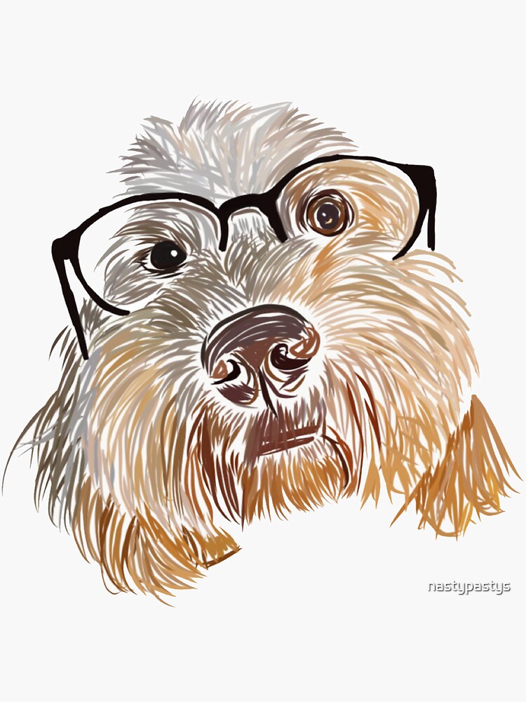 "Cockapoo" Sticker for Sale by nastypastys | Redbubble