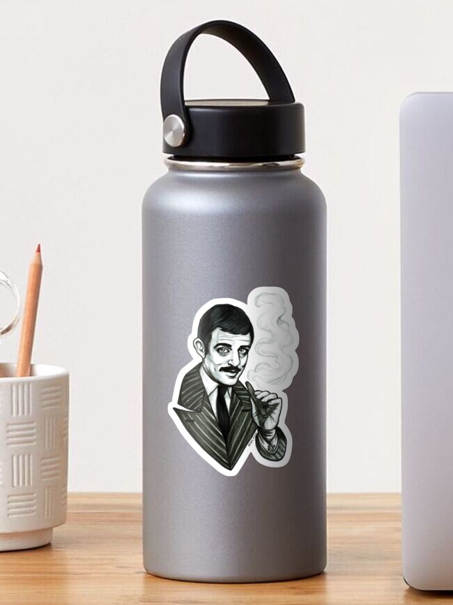 "Gomez Addams" Sticker for Sale by MeganMars | Redbubble
