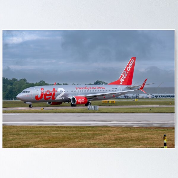 "MAN to JSI Jet2 Boeing 737-8MG" Poster for Sale by Start-Aviation ...