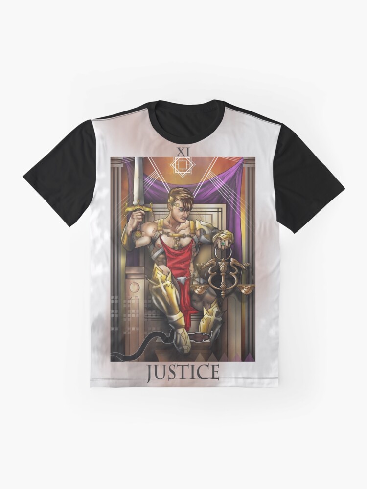 "XI. Justice" Graphic T-Shirt for Sale by St-Jinx | Redbubble