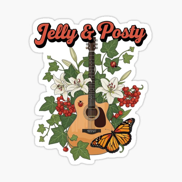 "Posty & Jelly Post Malone Jelly Roll Tour" Sticker for Sale by ...