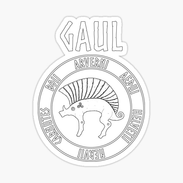 "Gaul Ancient Gaelic Tribes Ancestors" Sticker for Sale by ...
