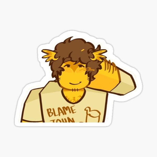 "forsaken roblox shedletsky" Sticker for Sale by MurphyDoey | Redbubble