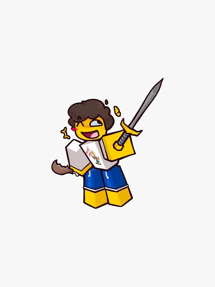 "forsaken shedletsky sword " Sticker for Sale by MurphyDoey | Redbubble