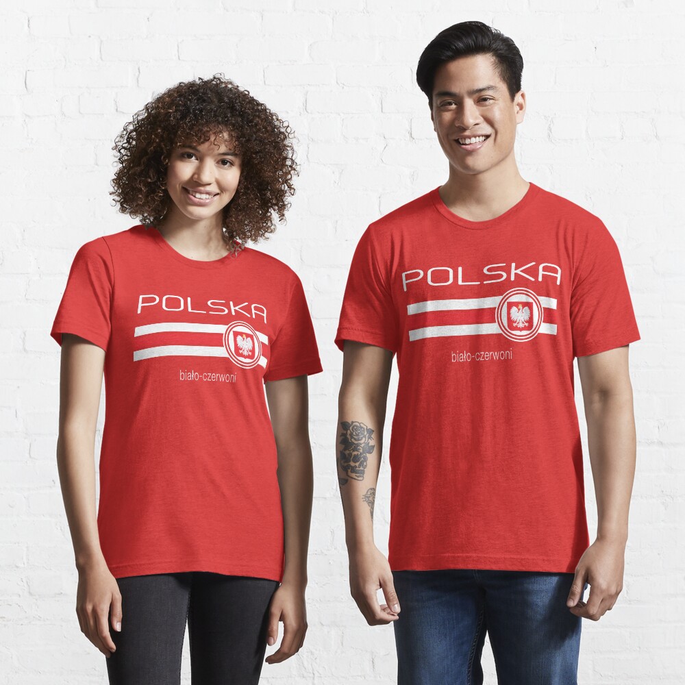 "Football - Poland (Away Red)" T-shirt for Sale by madeofthoughts ...