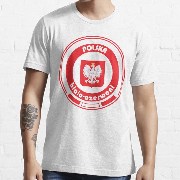"Football - Team Poland" T-shirt for Sale by madeofthoughts | Redbubble ...