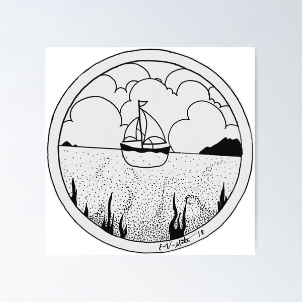 "Stay Afloat" Poster for Sale by Erika Davis | Redbubble