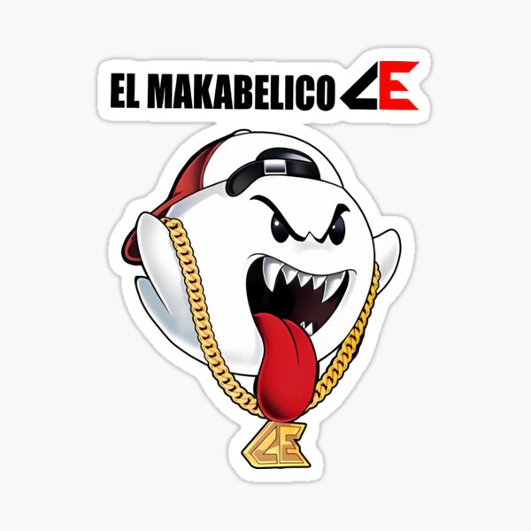 "Original El Makabelico Mb Ghost Shirt" Sticker for Sale by ...