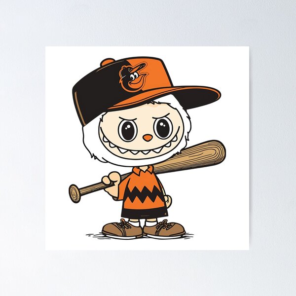 "Cute Labubu baseball player inspired" Poster for Sale by arjay0423 ...