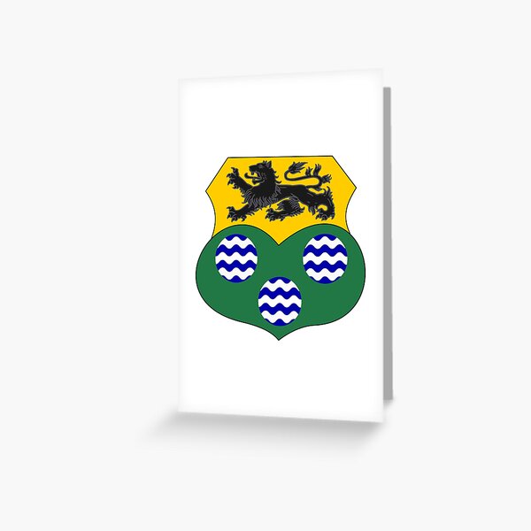 "Coat of Arms of County Leitrim, Ireland" Greeting Card for Sale by ...