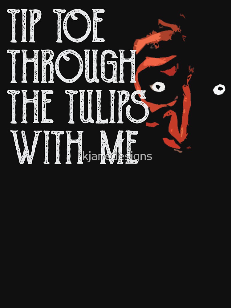 "Tip Toe Through The Tulips" T-shirt for Sale by kjanedesigns ...