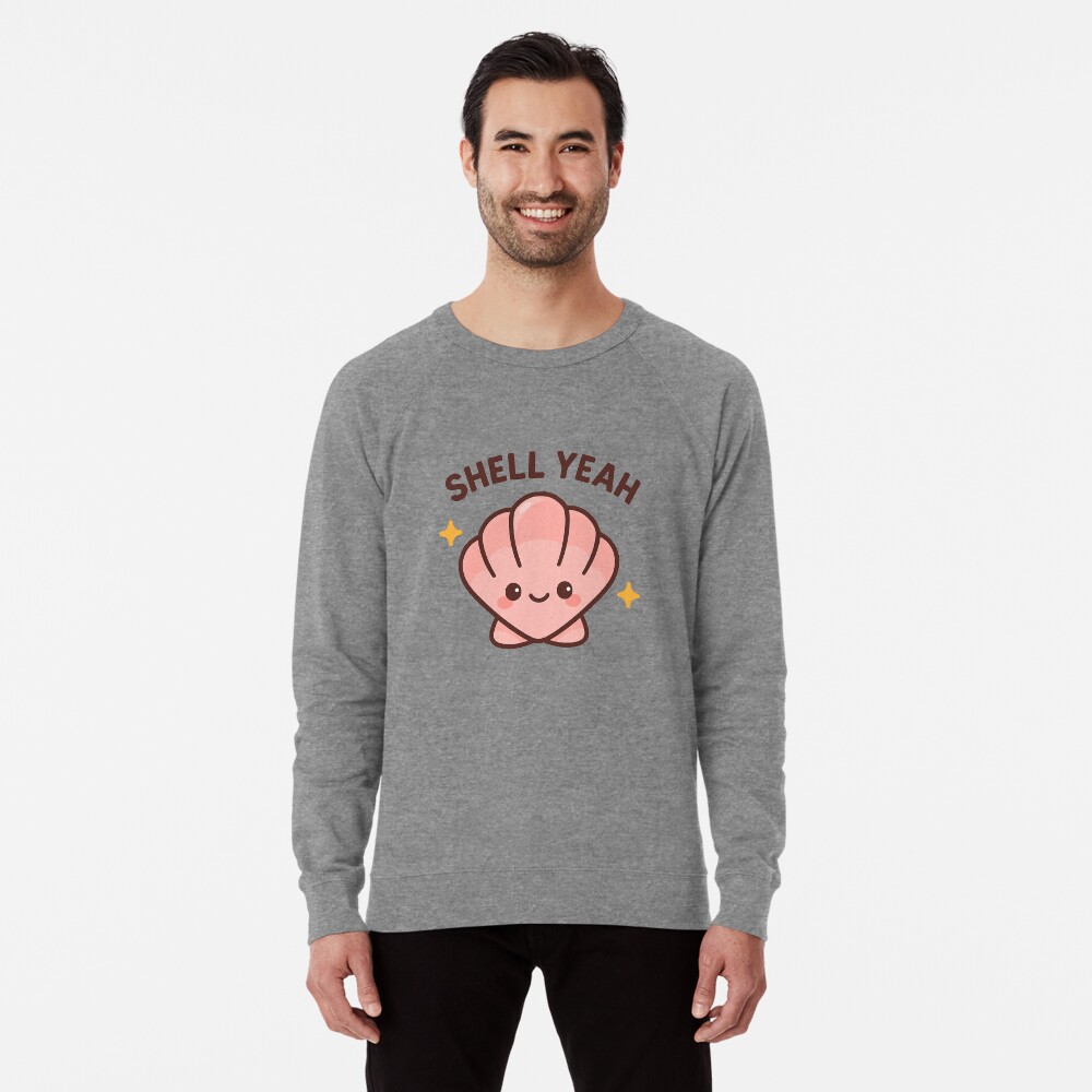 "Shell Yeah Kawaii Happy Seashell" Poster for Sale by k3rstman1 | Redbubble