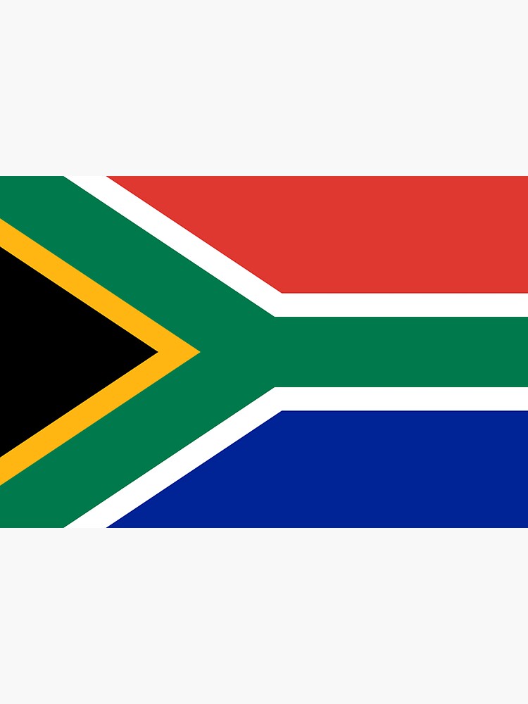 "Vlag van Suid-Afrika - Flag of South Africa" Sticker by Martstore ...