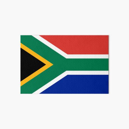 "Vlag van Suid-Afrika - Flag of South Africa" Art Board Print for Sale ...