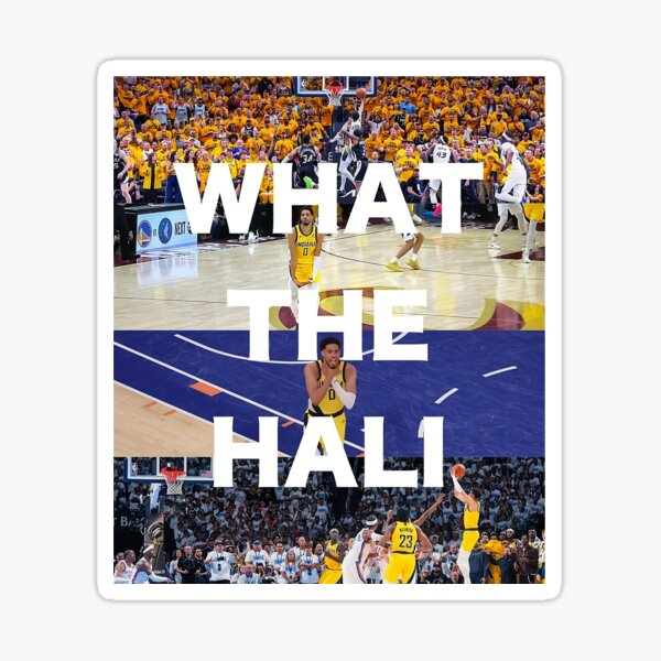 "WHAT THE HALI !?!" Sticker for Sale by RetiroCOLL | Redbubble
