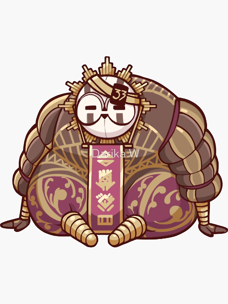 "Clair Obscur Expedition 33 - Esquie with 33 Sticker" Sticker for Sale ...