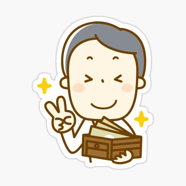 "Rich Man" Sticker by Reethes | Redbubble