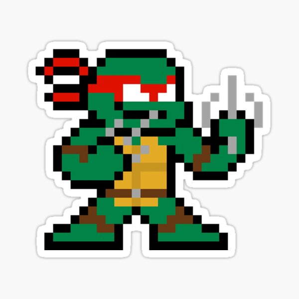 "Raph" Sticker for Sale by BrahmsBits | Redbubble
