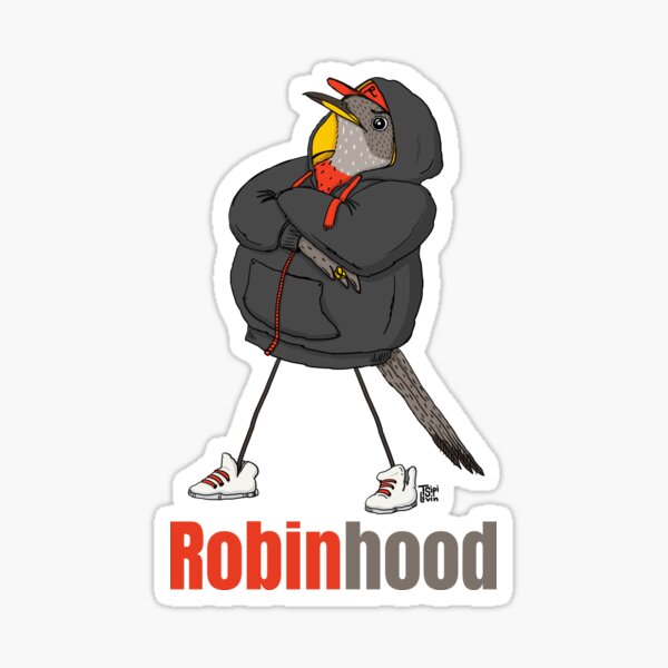 "Gangsta Robin Hood" Sticker for Sale by TsipiLevin | Redbubble
