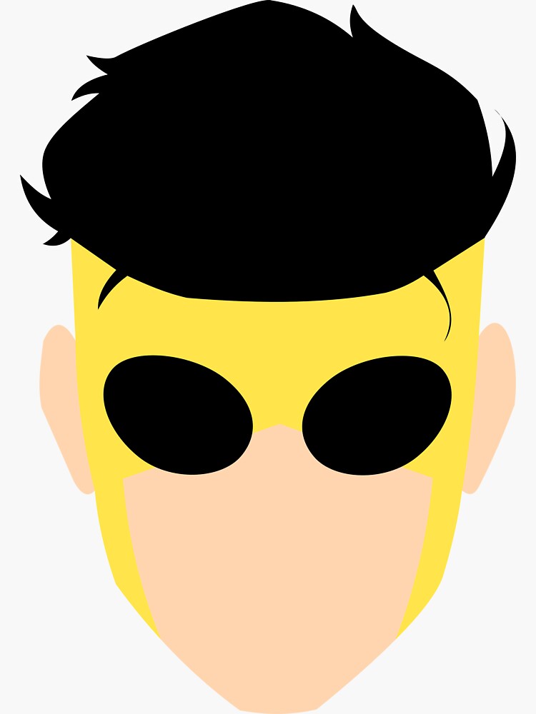 "Sinister Mark Invincible Face Sticker" Sticker for Sale by ampleadams ...
