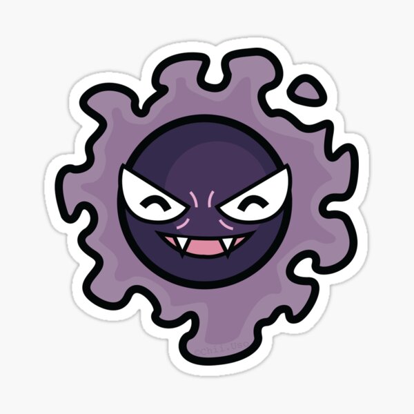 "Happy Ghastly!" Sticker by ChiiUso | Redbubble