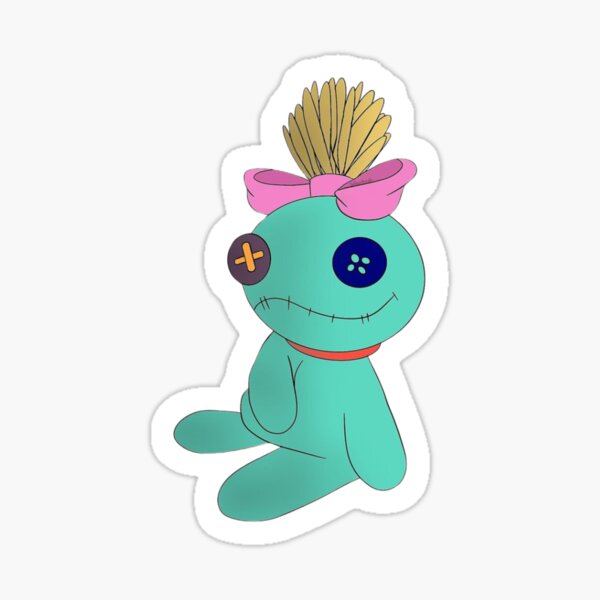 "Lilo's Scrump Teddy | Lilo and Stitch " Sticker for Sale by ...