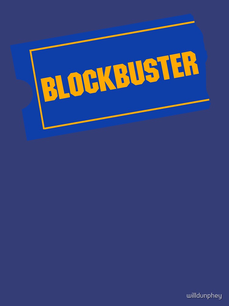 "Blockbuster Retro Logo" Essential T-Shirt for Sale by willdunphey ...