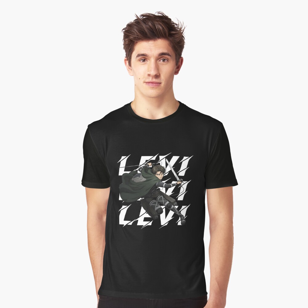 "Captain Levi AOT Fan Art" Sticker for Sale by LutherBruce | Redbubble