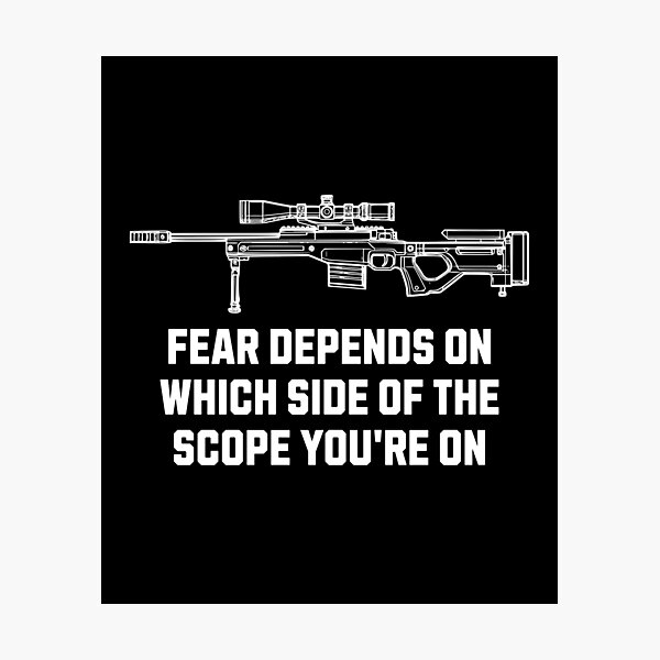 Sniper Rifle Quotes