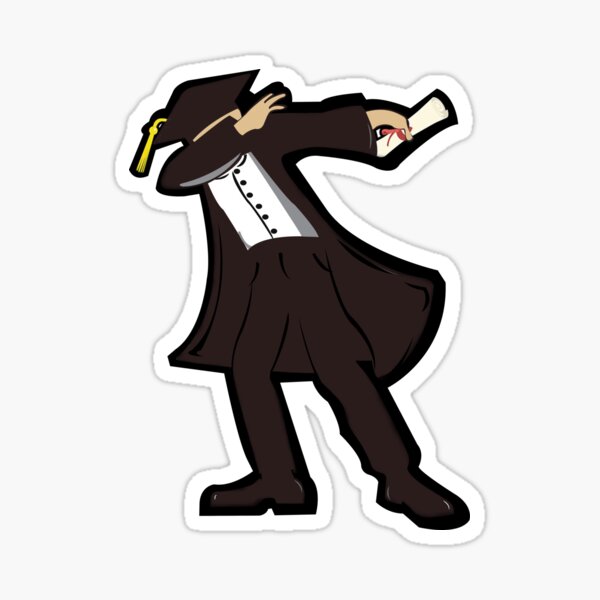 Dabbing Graduate Stickers | Redbubble