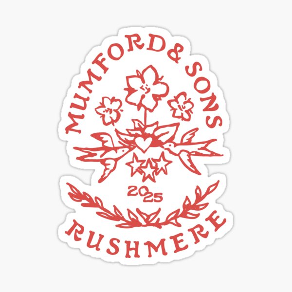 "Rushmere 2025" Sticker for Sale by Jacqostermann | Redbubble