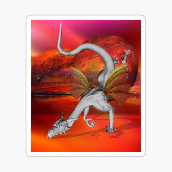 "Smaug’s Objective" Sticker for Sale by TrishBrown101 | Redbubble