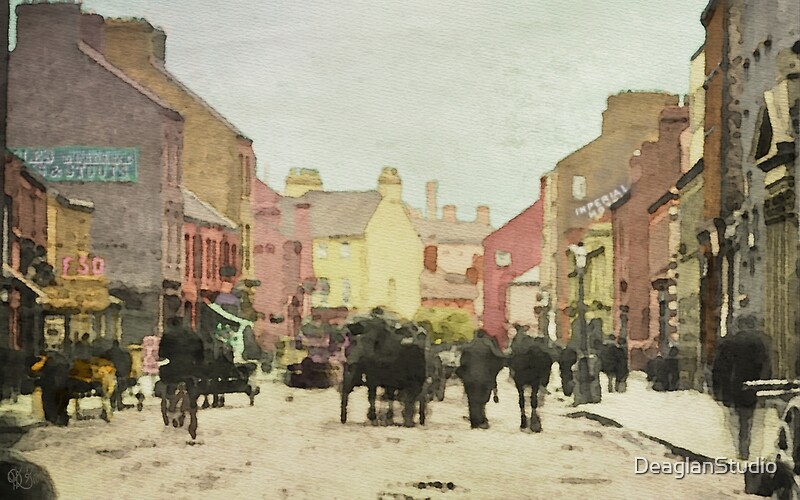 "Old Park Street, Dundalk, Ireland" by DeaglanStudio | Redbubble