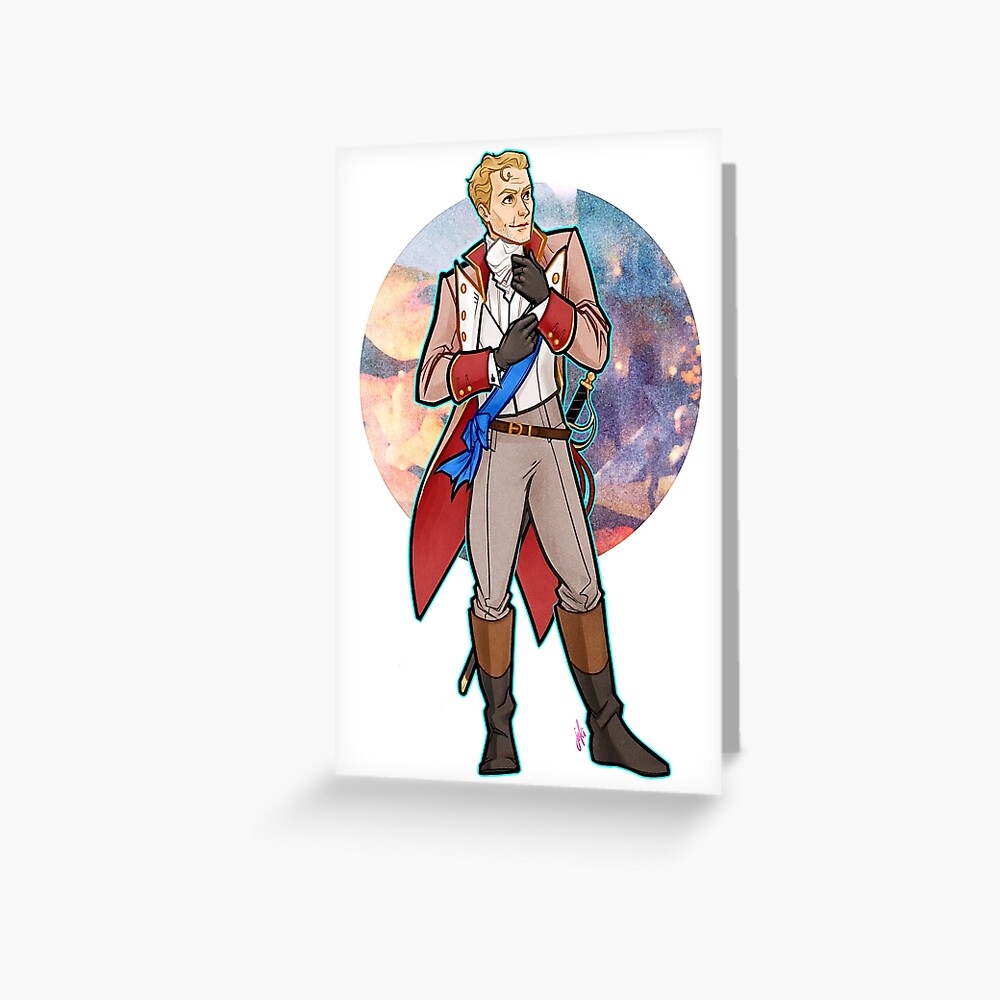 "Regency Era Cullen Rutherford" Greeting Card by heyitsJaKi | Redbubble