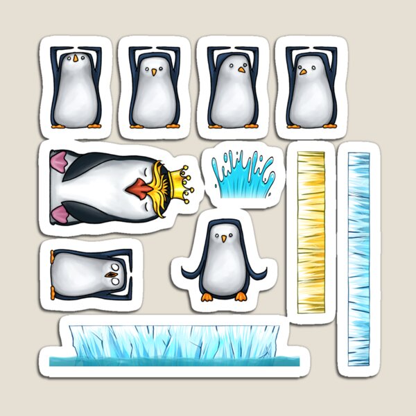 "Penga (⚠️ORDER 14cm+ ONLY)" Magnet for Sale by VOLEwtf | Redbubble
