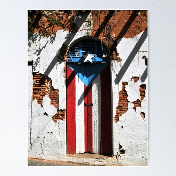 "Puerto Rico flag boricua pride colors 2025" Poster for Sale by erozzz ...