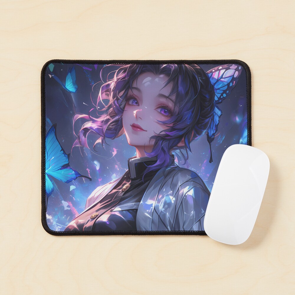 "Shinobu Kocho Anime Butterfly Dance in the Moonlit Night" Photographic ...