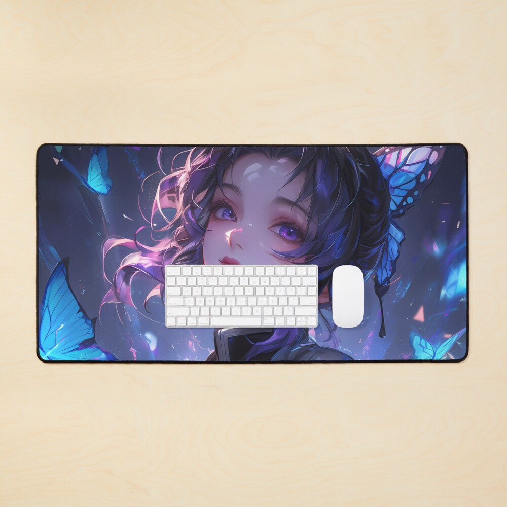 "Shinobu Kocho Anime Butterfly Dance in the Moonlit Night" Photographic ...