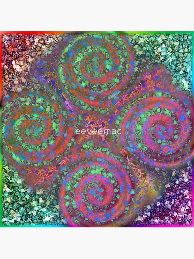 "Magic Sprinkle Glitter Swirls" Poster for Sale by eeveemac | Redbubble