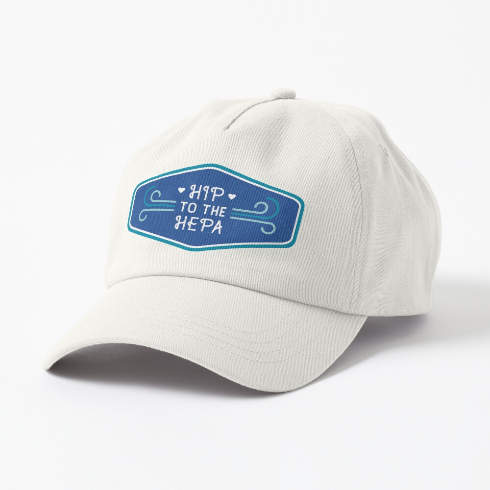 "Hip to the Hepa, clean air crew" Sticker for Sale by joanandrose1 ...